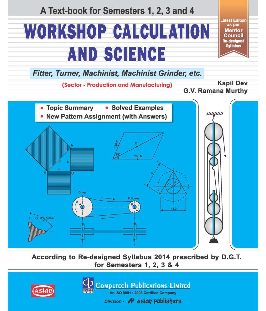 Workshop Calculation and Science (Fitter, Turner and Machinist) – Boitoi